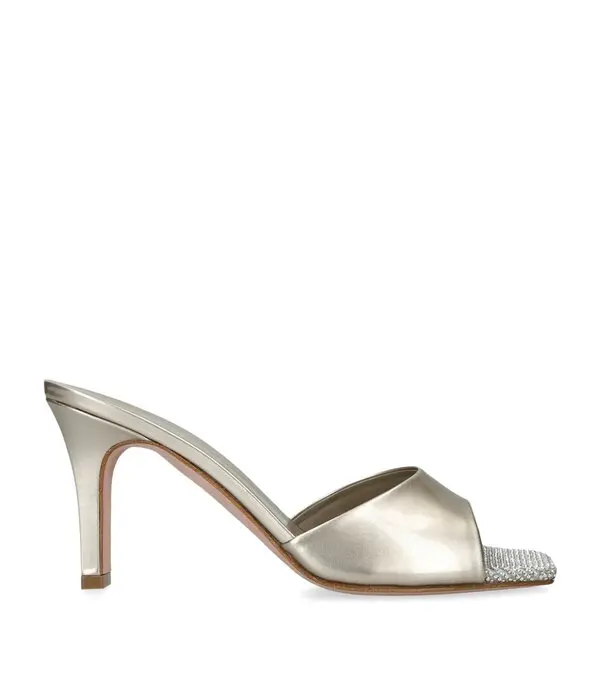 GINA Yasmin Patent Leather Mules