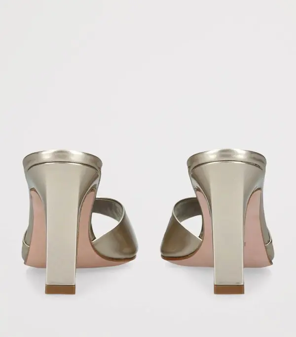 GINA Yasmin Patent Leather Mules