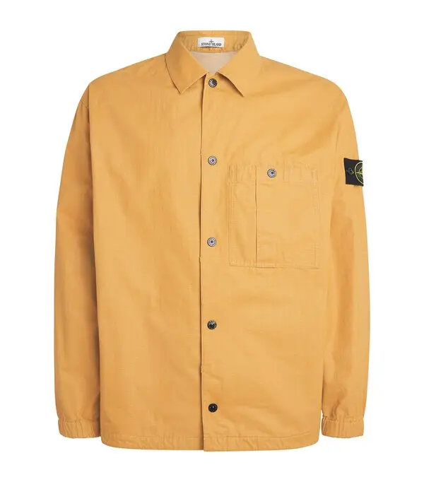 Stone Island Cotton Compass Technical Shacket