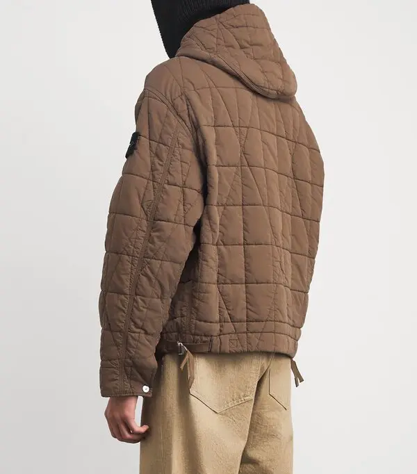 Stone Island Cotton-blend Quilted Jacket
