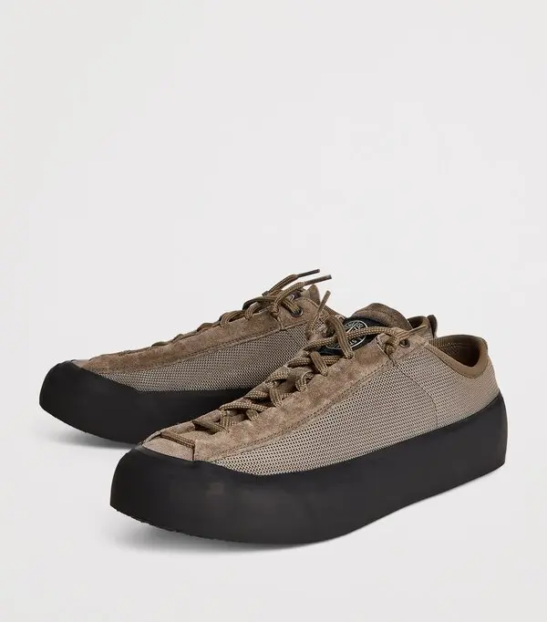 Stone Island Mesh-suede Sneakers