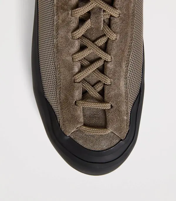 Stone Island Mesh-suede Sneakers
