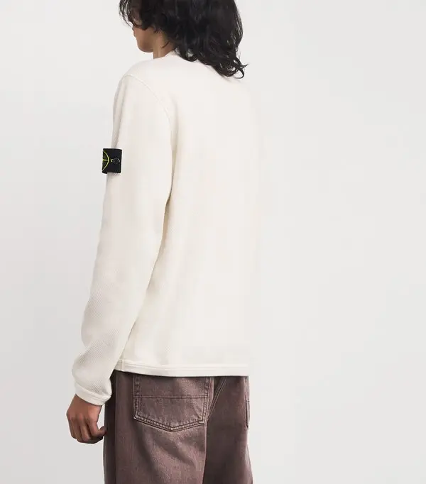 Stone Island Cotton Compass Crewneck Sweater
