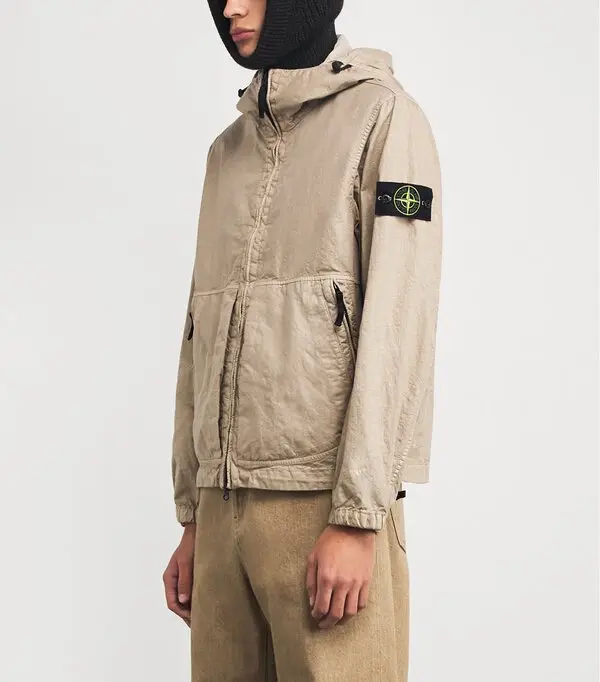 Stone Island Nylon Technical Compass Jacket - Beige