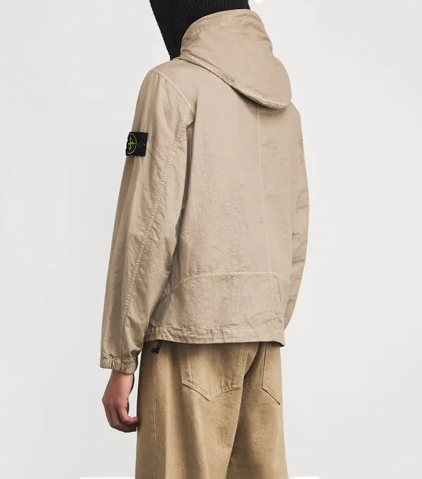 Stone Island Nylon Technical Compass Jacket - Beige