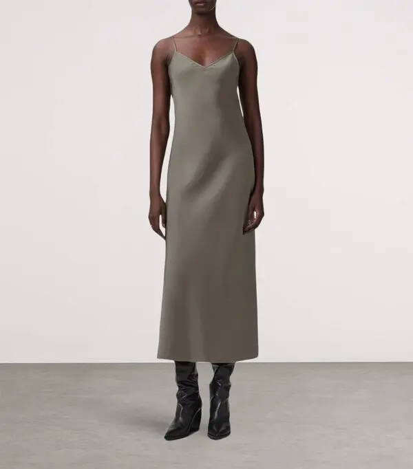 ALLSAINTS Juno 2-in-1 Midi Dress