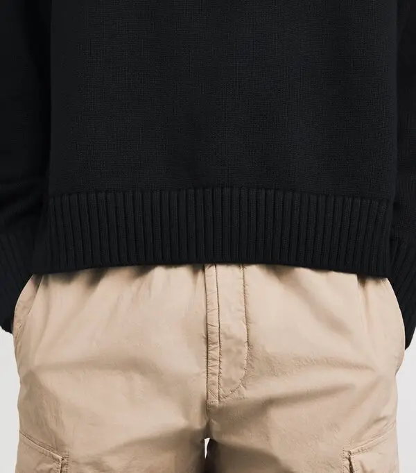 Stone Island Stretch-cotton Cargo Trousers - Beige