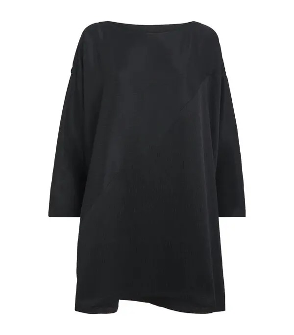 Eskandar Silk Plissé Top