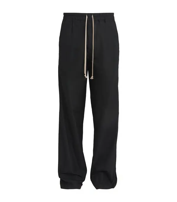 Rick Owens X Moncler Drawstring Straight Trousers