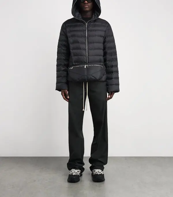 Rick Owens X Moncler Drawstring Straight Trousers