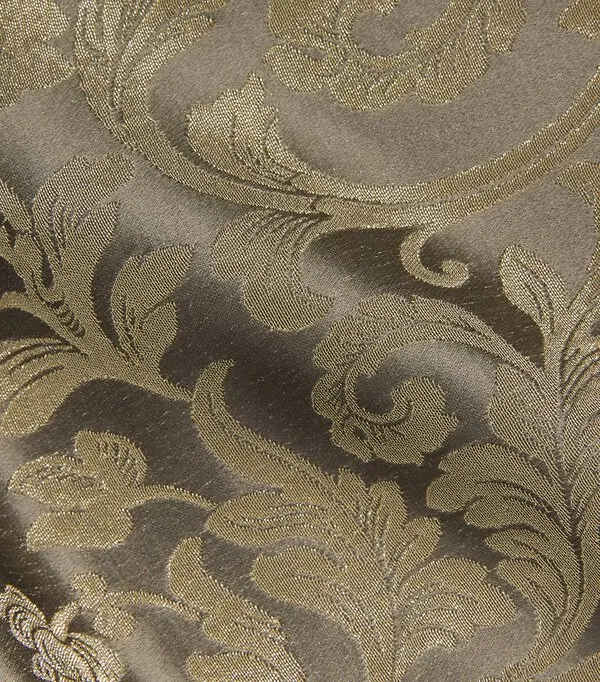 Eskandar Metallic Jacquard Shirt - Green