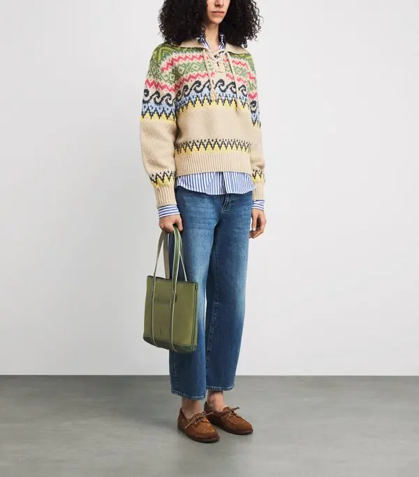ポロラルフローレン POLO GOLF Color Pony Tote bag Polo Ralph Lauren Polo Pony Shopper Tote Bag - Green | Editorialist