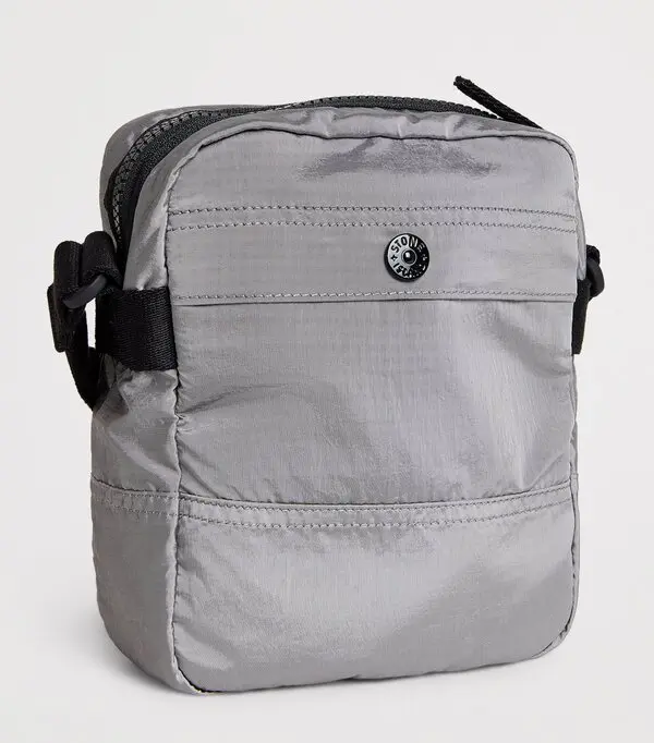 Stone Island Coated Nylon Cross-body Bag - Grey