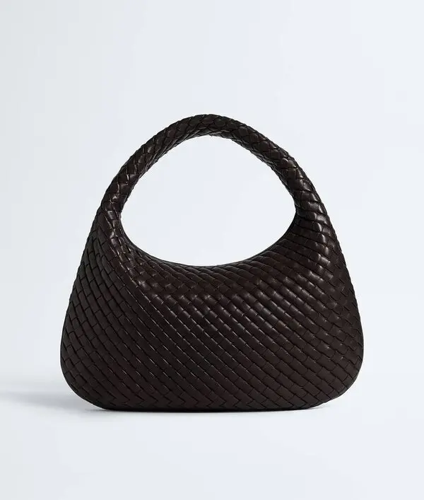 Bottega Veneta Padded Intrecciato Leather Shoulder Bag - Fondant