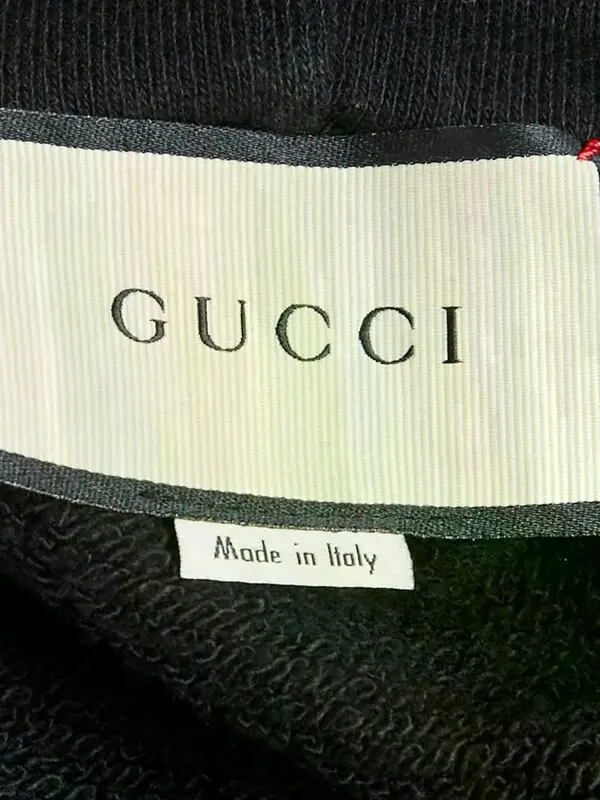 Gucci Knit Printed Hoodie