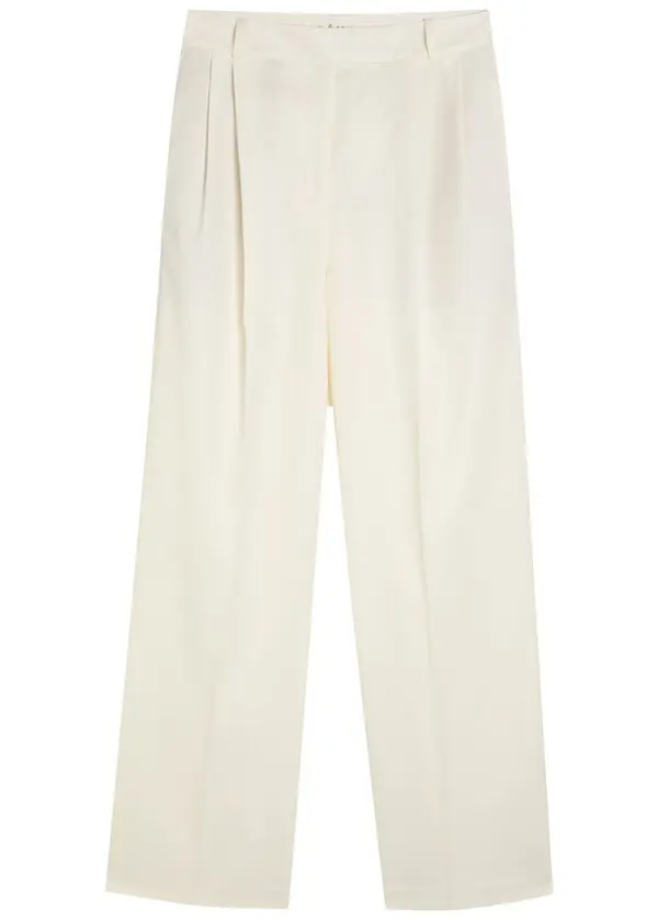 RÓHE Wide-leg Wool-blend Trousers