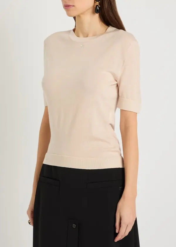 COURREGES Merino Wool T-shirt