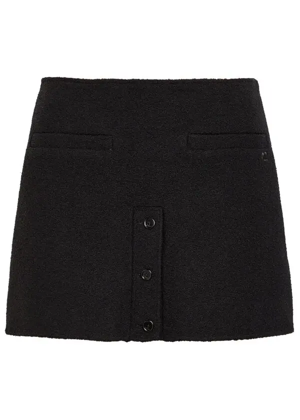 COURREGES Tweed Mini Skirt