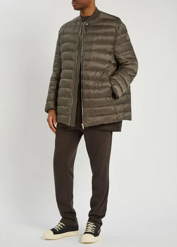 Rick Owens X Moncler Flight Padded Shell Parka