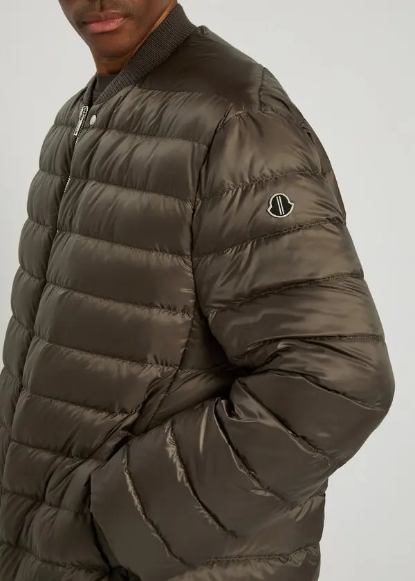 Rick Owens X Moncler Flight Padded Shell Parka