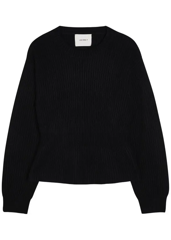 LISA YANG Miriella Cinched Cashmere Jumper