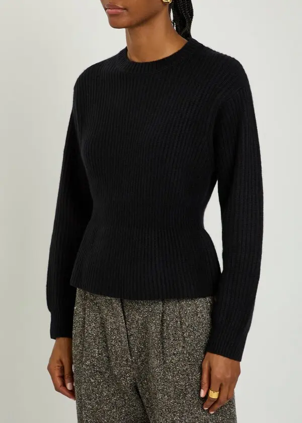 LISA YANG Miriella Cinched Cashmere Jumper