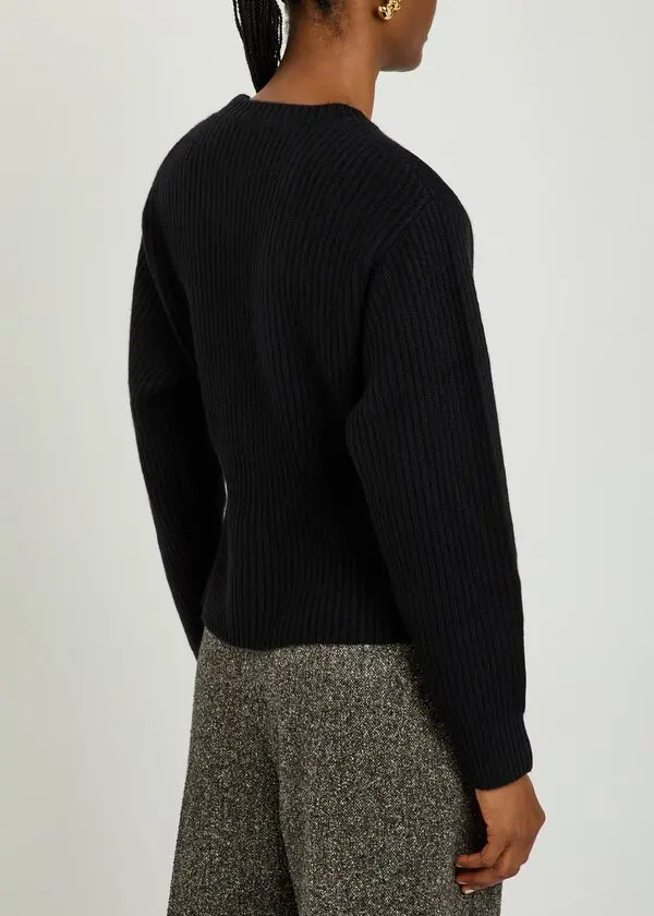 LISA YANG Miriella Cinched Cashmere Jumper