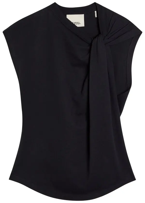 Isabel Marant Nayda Twisted Cotton T-shirt