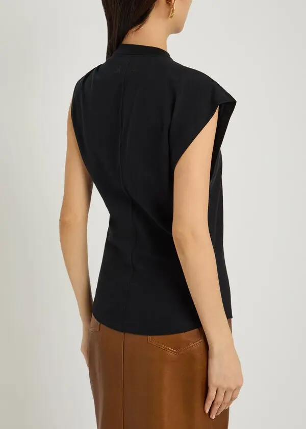 Isabel Marant Nayda Twisted Cotton T-shirt