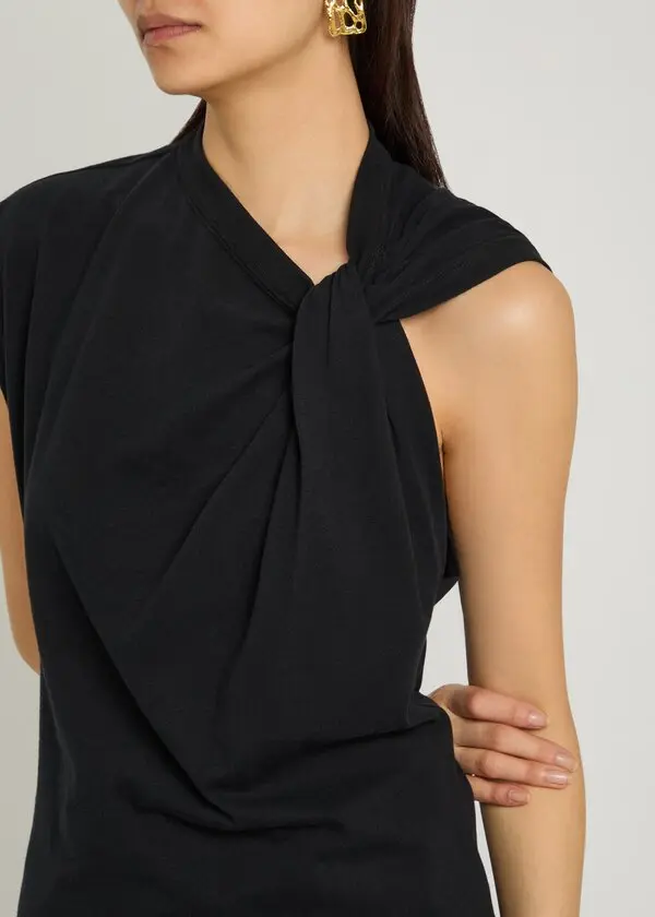 Isabel Marant Nayda Twisted Cotton T-shirt