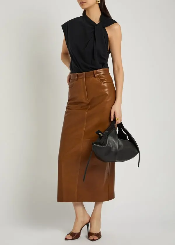 Isabel Marant Nayda Twisted Cotton T-shirt