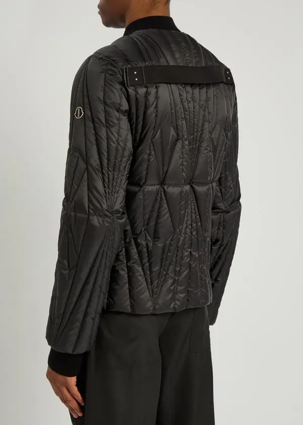 Rick Owens X Moncler Geocamo Padded Flight Jacket