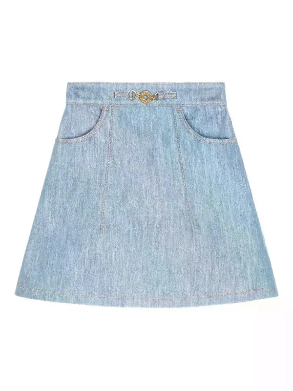 PATOU A-line Mini Skirt With Pockets
