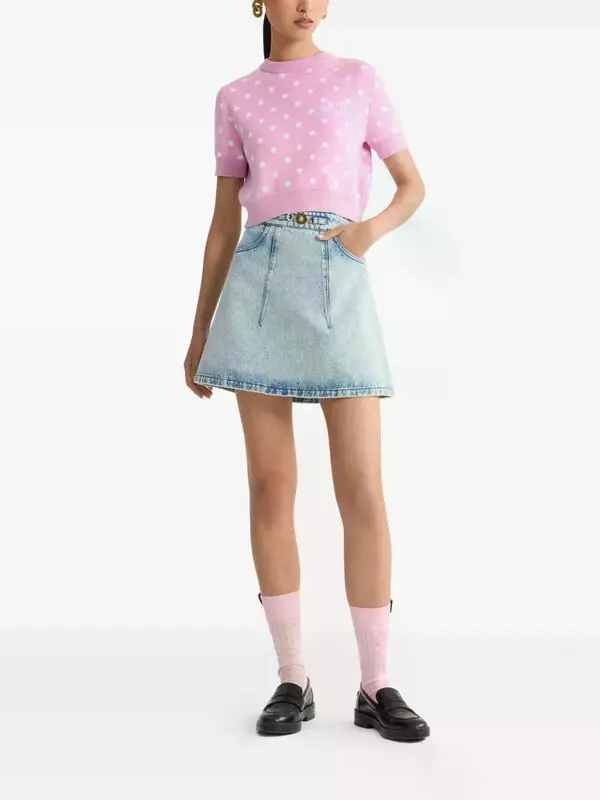 PATOU A-line Mini Skirt With Pockets