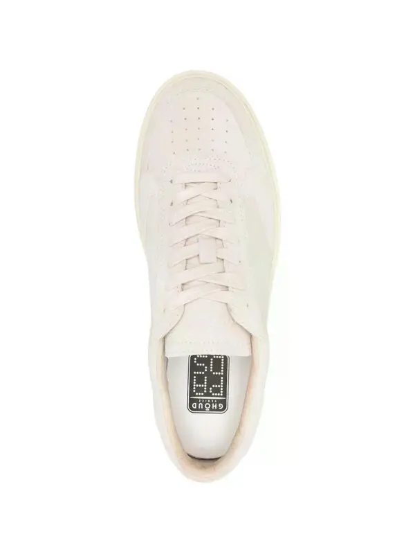 GHOUD VENICE Perforated Lace-up Sneakers - Neutrals