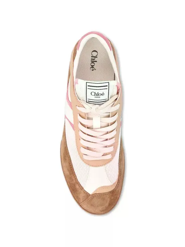 Chloé Lace-up Sneakers - Neutrals