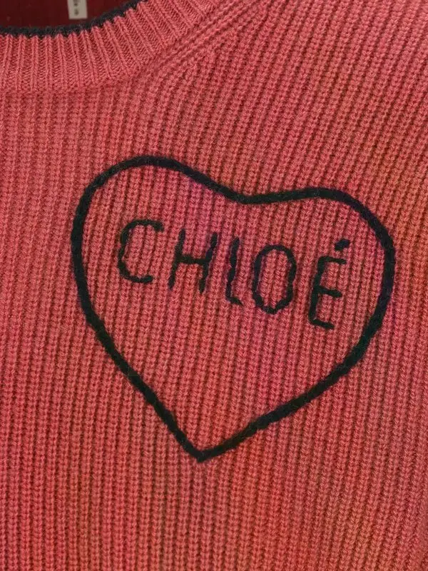 Chloé Heart Knitted Jumper