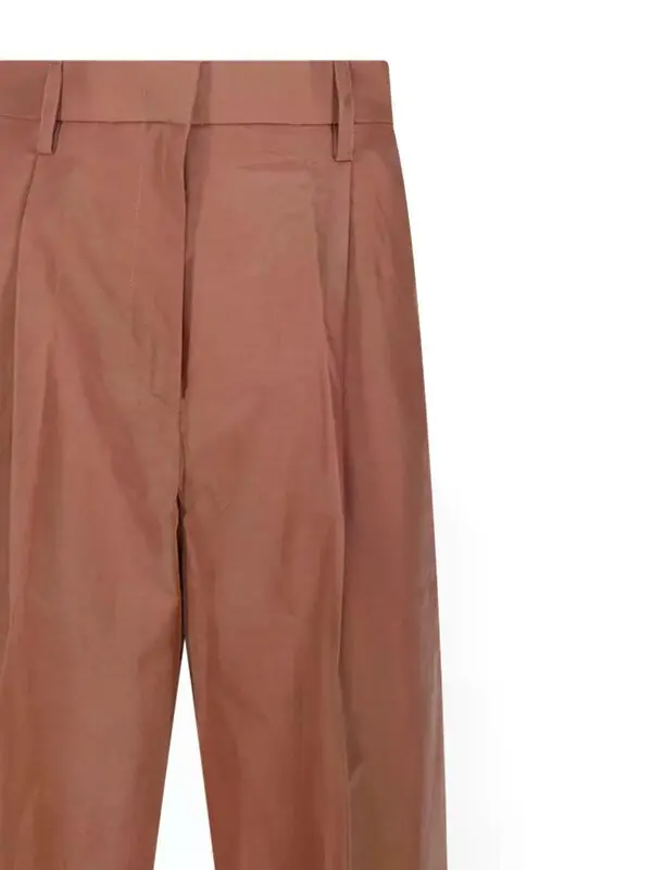 FORTE_FORTE Pleated Wide-leg Trousers