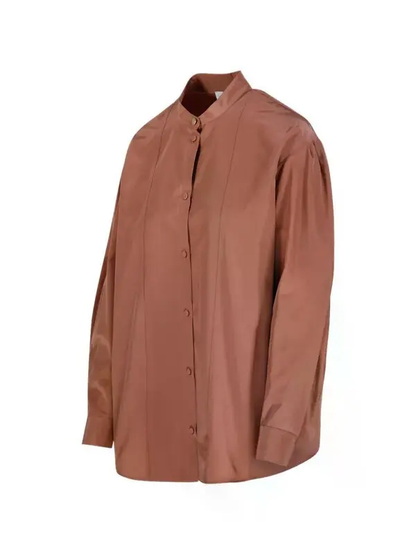 FORTE_FORTE Long-sleeve Shirt - Brown