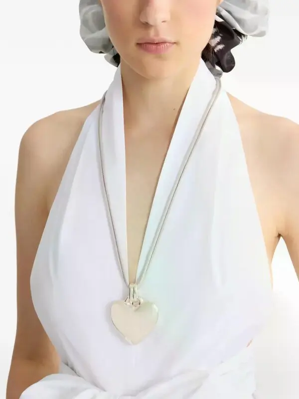 PATOU Heart Drawstring Necklace