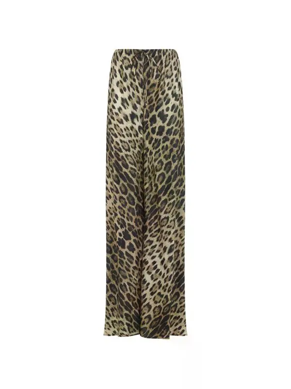 Roberto Cavalli Leopard-print Trousers