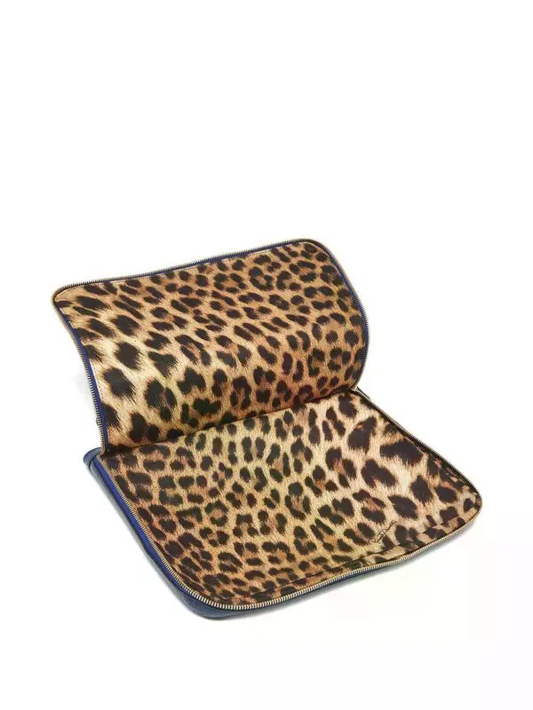 Roberto Cavalli Leather Clutch