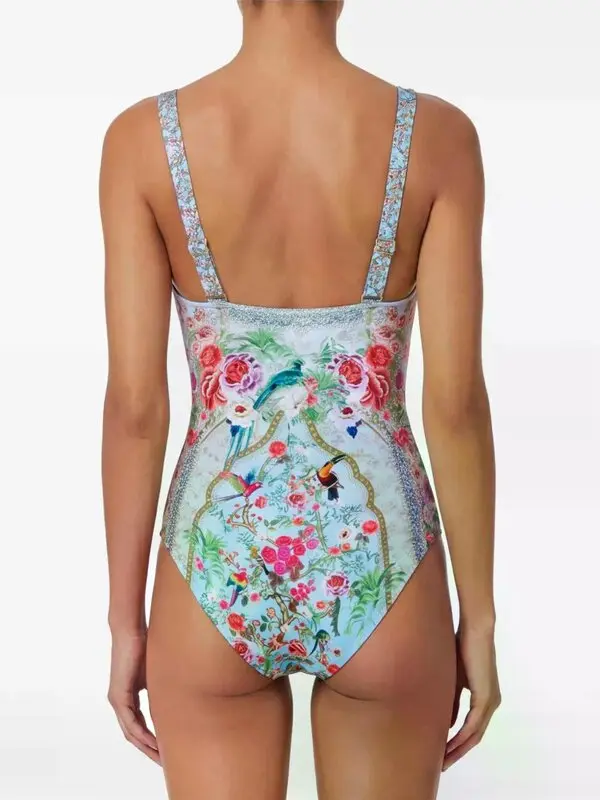 Camilla Sultans And Queens One-piece Swimsuit - Blue
