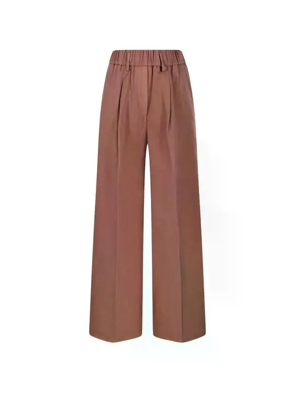 FORTE_FORTE Palazzo Trousers - Brown