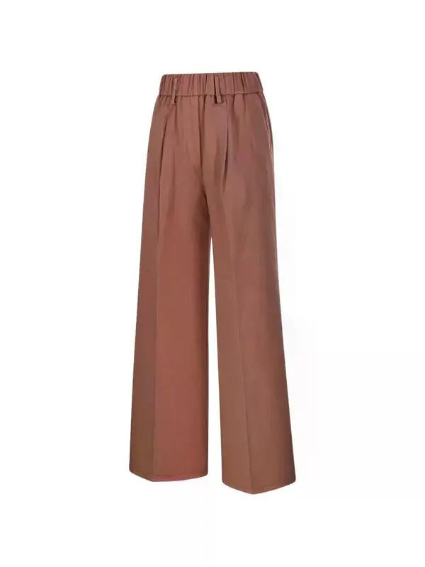 FORTE_FORTE Palazzo Trousers - Brown
