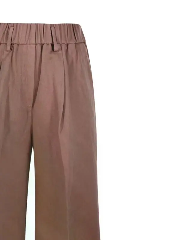 FORTE_FORTE Palazzo Trousers - Brown