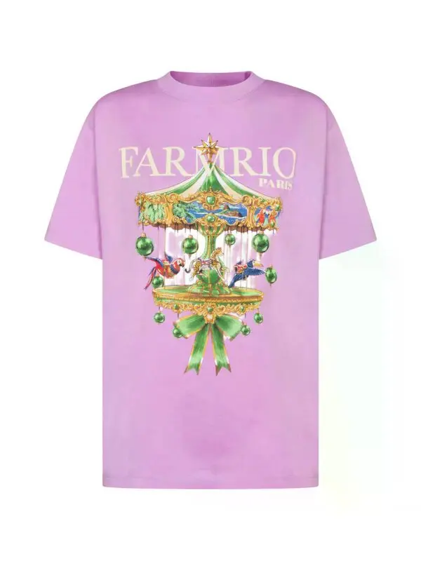 Farm Rio Paris Carousel T-shirt