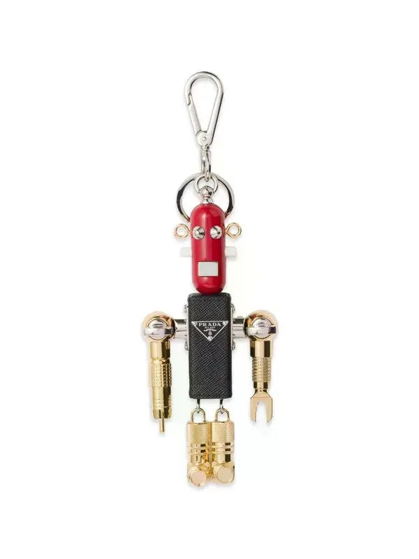 Prada Robot Keyring Charm