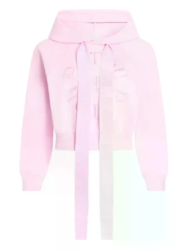 Patou Logo-detail Hoodie - Pink