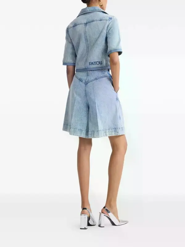 PATOU Cropped Jacket - Blue